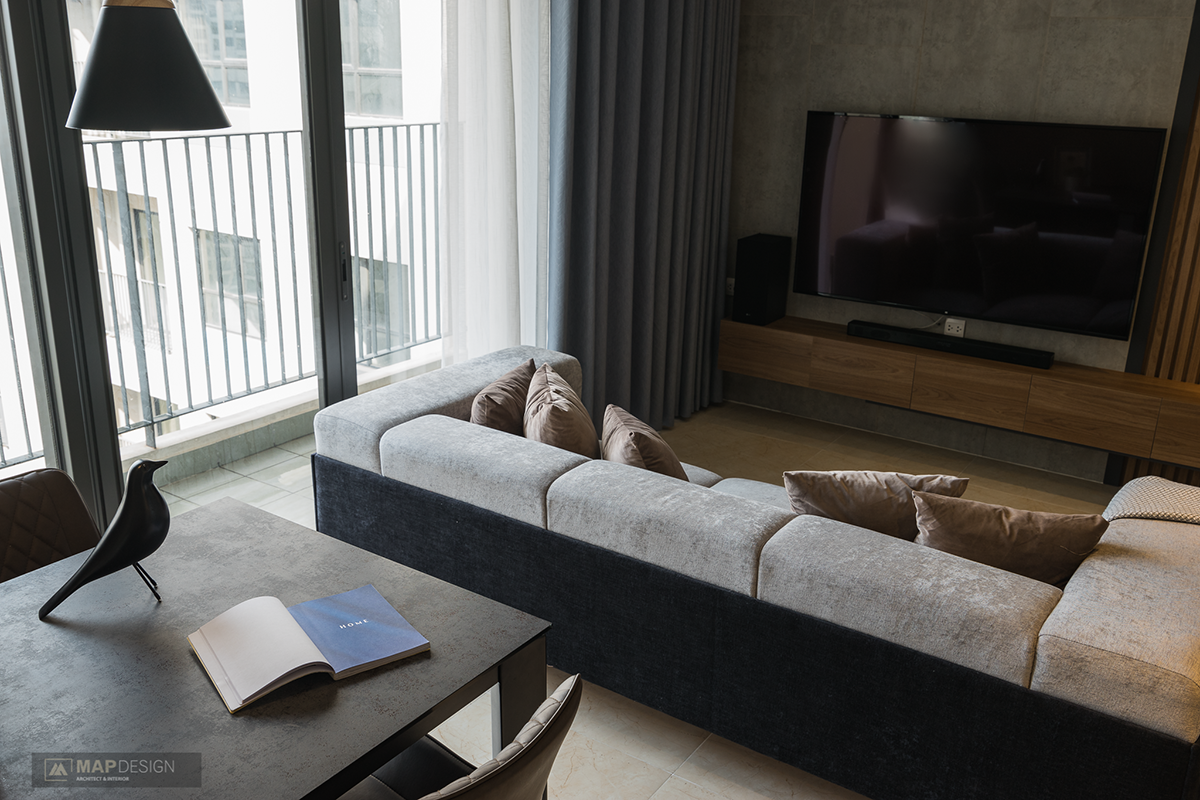 Thi công thực tế căn hộ tại dự án D'capital - Trần Duy Hưng